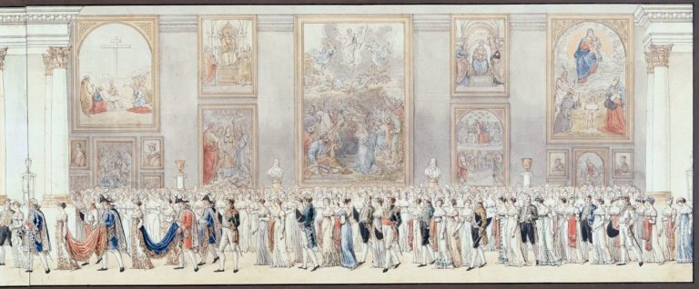 Wedding procession of Napoleon I and Marie-Louis of Austria. ZIX ...